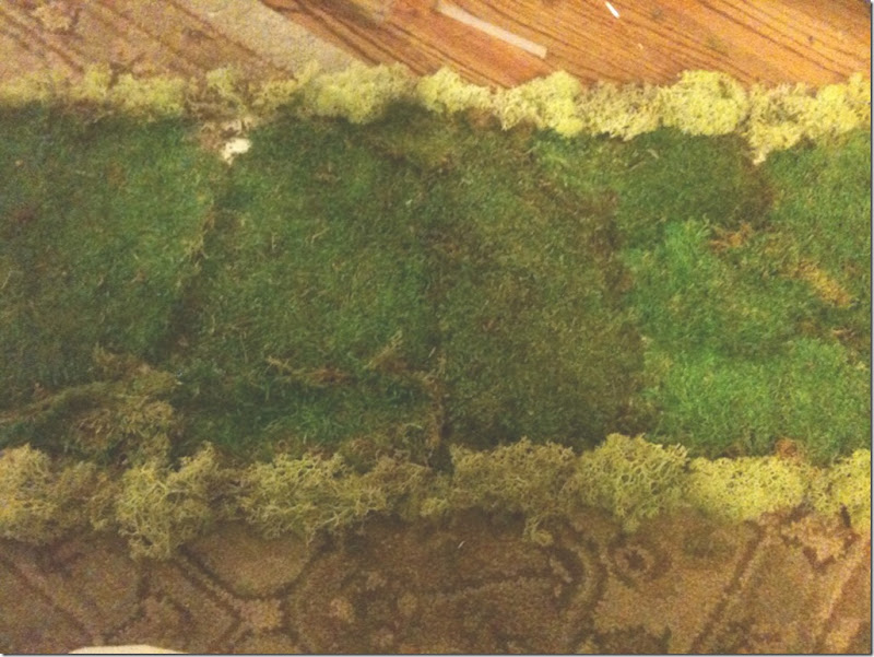 The Langham Project: How To: Make a Moss Table Runner